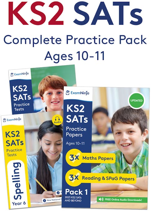 Buy KS2 SATs Complete Practice Pack (Ages 10-11) | Exam Ninja