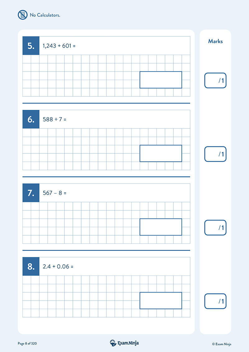 Buy KS2 SATs Practice Papers Pack 1 (Download, Personal Licence) | Exam ...