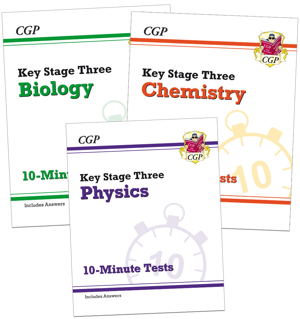 KS3 Science 10-Minute Tests (Ages 11-14)by CGP| Exam Ninja