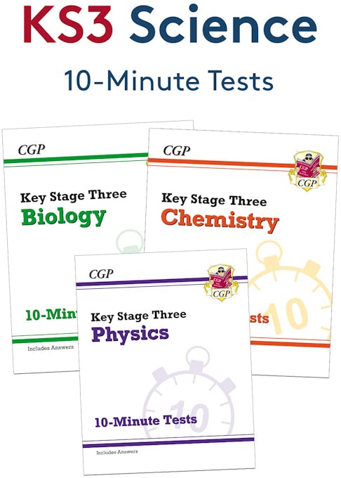 Buy KS3 Science 10-Minute Tests Pack for Ages 11-14