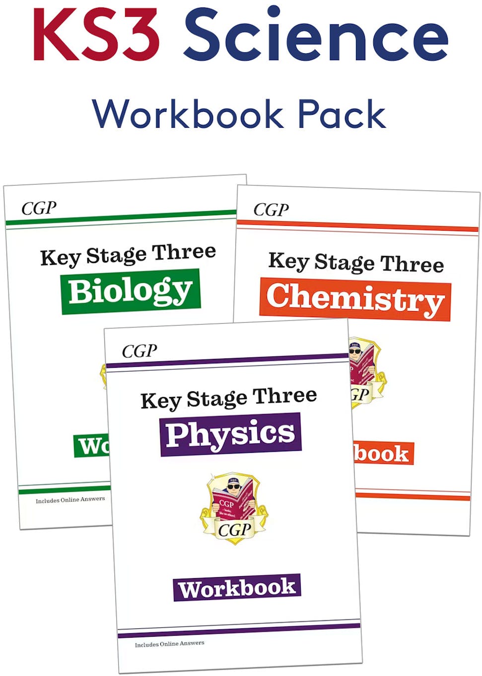 Buy KS3 Science Workbook Pack | Ages 11-14 | Exam Ninja