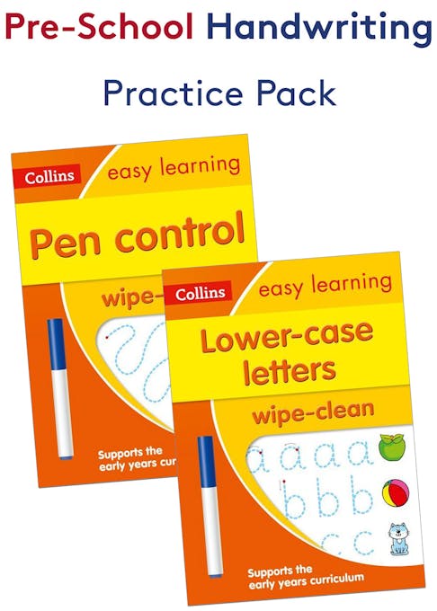 Buy Pre-School Handwriting Practice Pack for preschool ninja training