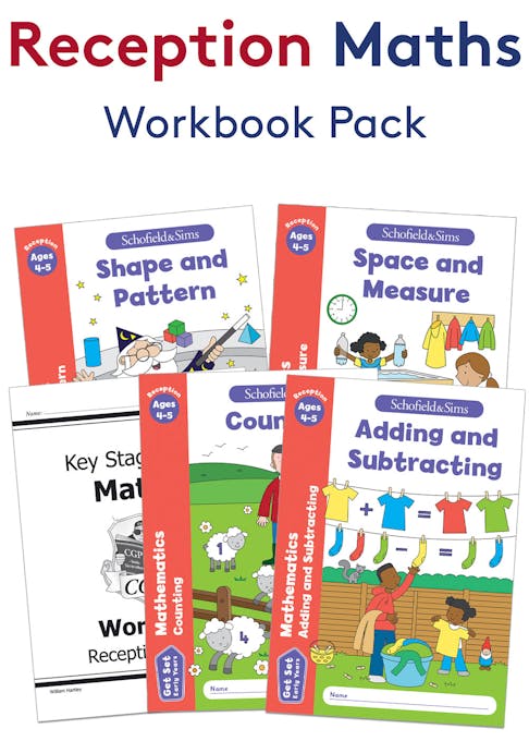 Buy Reception Maths Workbook Pack (Ages 4-5) | Exam Ninja