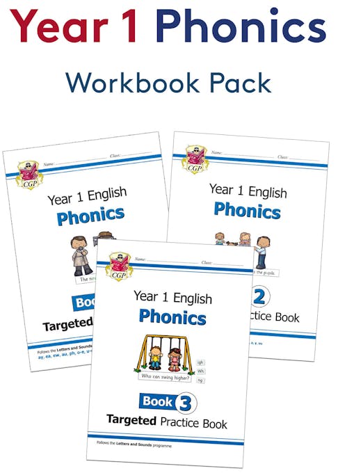 Buy Year 1 Phonics Workbook Pack: Boost Reading Skills