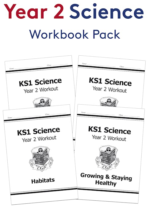 Buy Year 2 Science Workbook Pack (Ages 6-7) | Exam Ninja