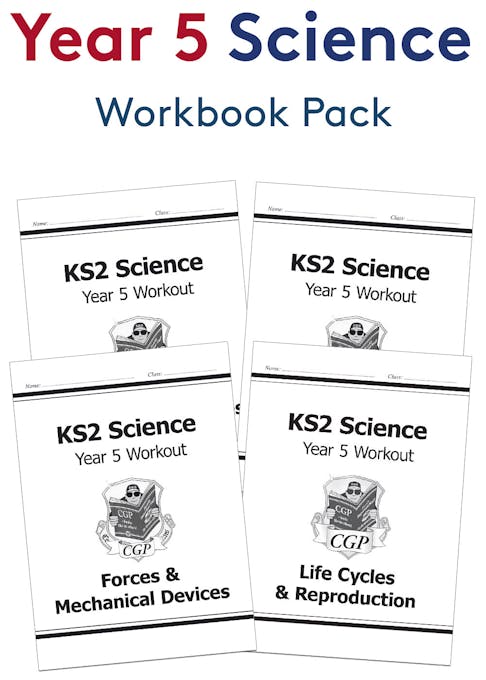 Buy Year 5 Science Workbook Pack | Exam Ninja